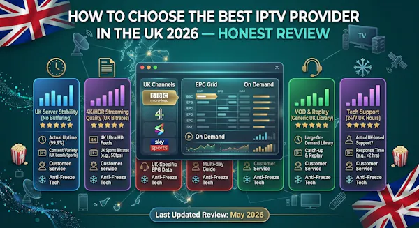 How to Choose the Best IPTV Provider in the UK 2026 — Honest Review ...