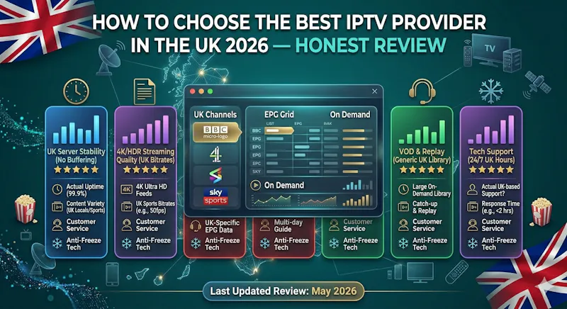 How to Choose the Best IPTV Provider in the UK 2026 — Honest Review ...