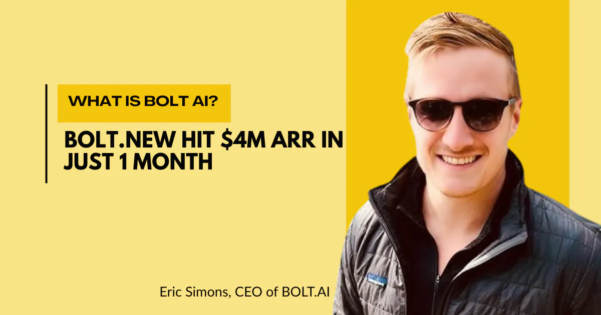 The Story Behind Bolt New Reaching $40M ARR in 5 Months - Indie Hackers