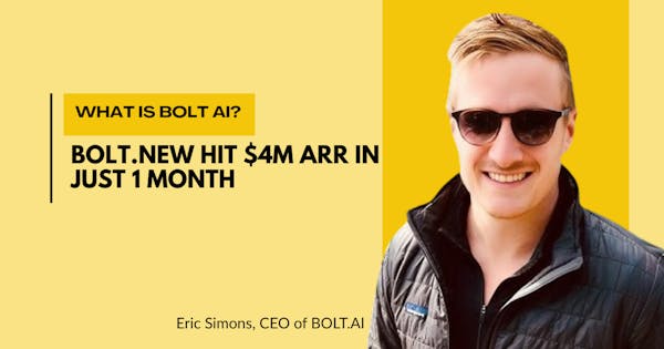 The Story Behind Bolt New Reaching $40M ARR in 5 Months - Indie Hackers