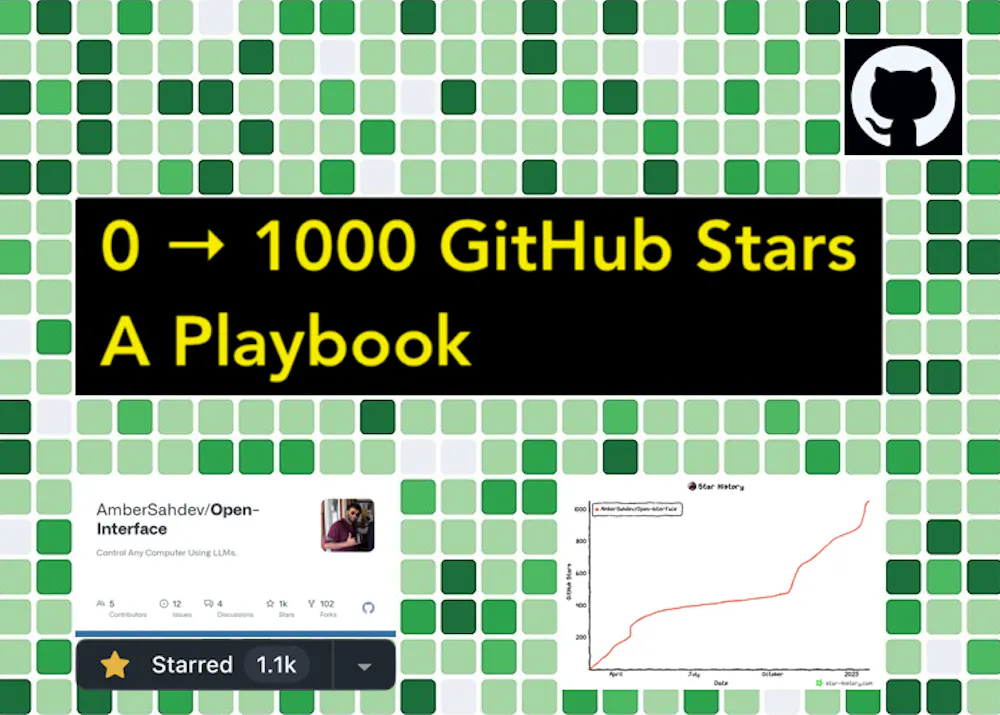 0 to 1000 GitHub Stars for Your Open Source Projects - Indie Hackers