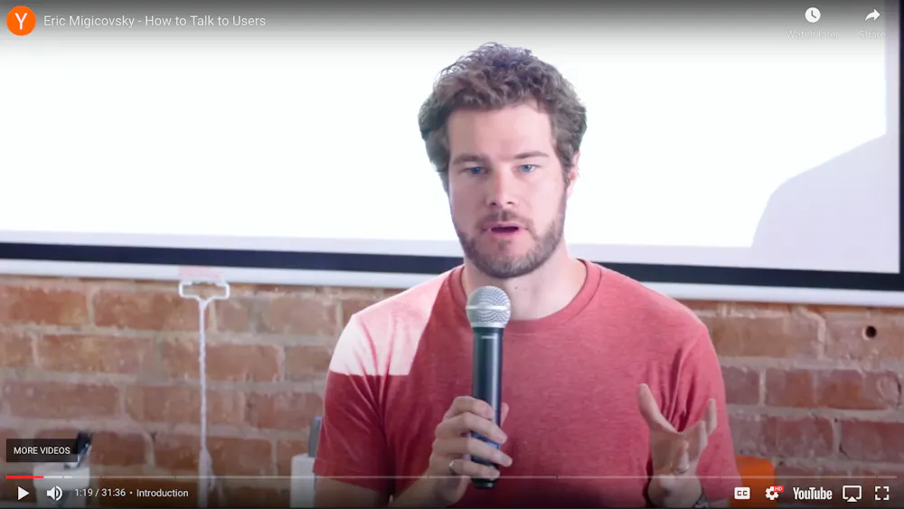 Eric Migicovsky – How to talk to users. Summary. - Indie Hackers