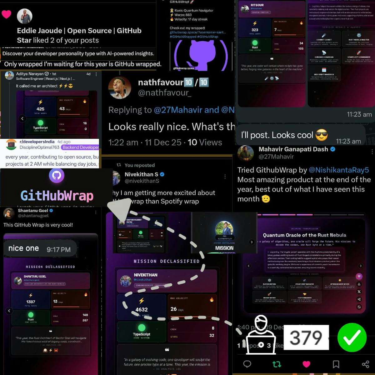 GitHub Wrap - Your GitHub Year in Review - Indie Hackers